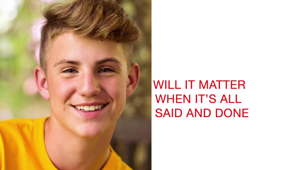 Mattyb - Beautiful Lyrics - YouTube