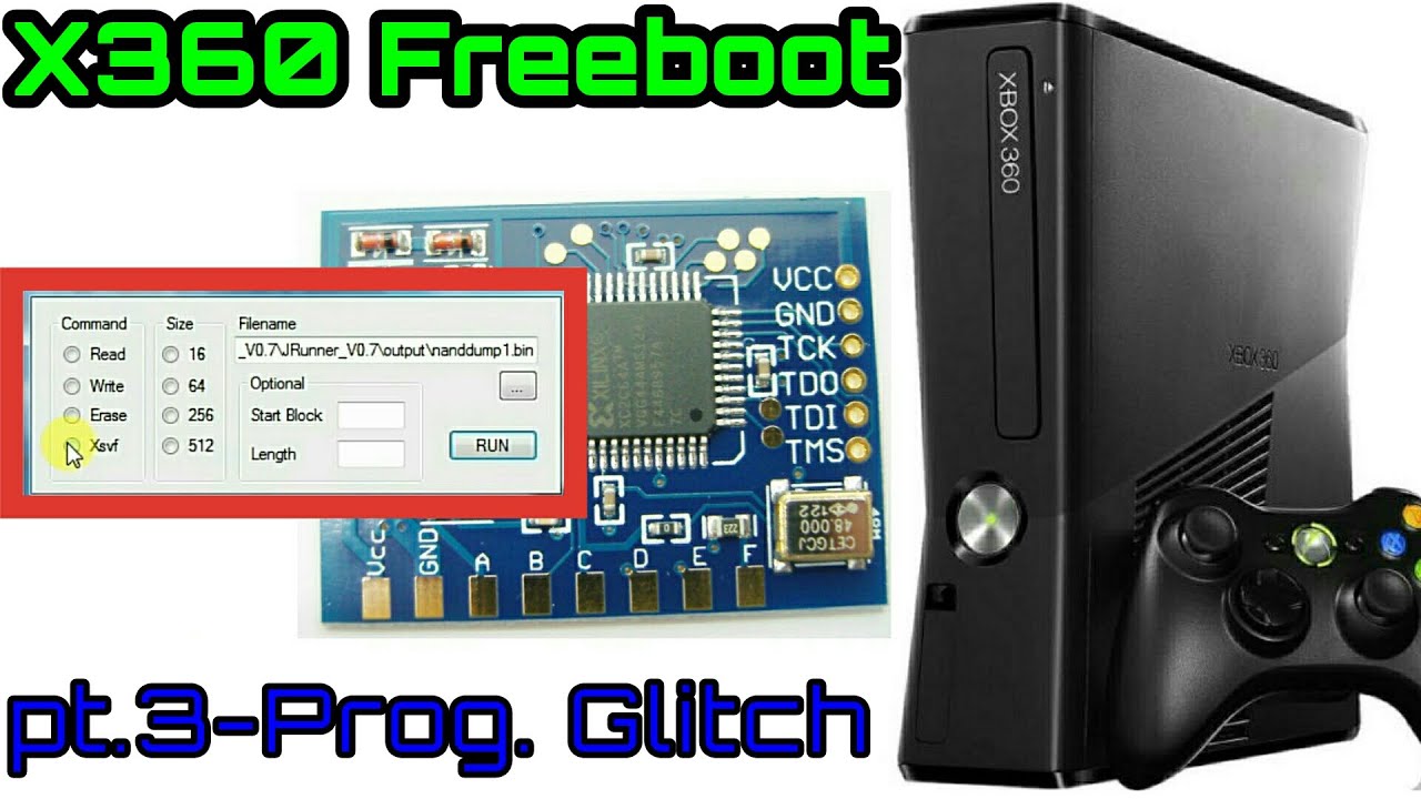 XBOX 360 Freeboot - Часть 3 - Прошивка чипа Matrix Glitcher v. 3 ...