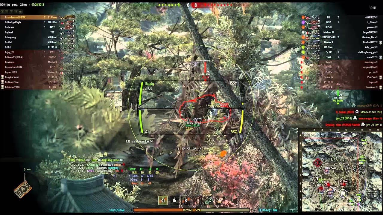 WOT T1 HT Gameplay Sacred Valley 2013 July 14 HD - YouTube