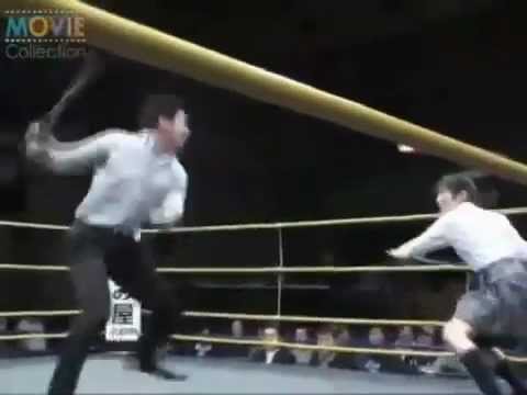 Rina Takeda - Crazy Ring fight.