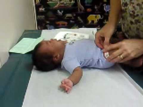 Baby Aaron Getting His Shots - YouTube