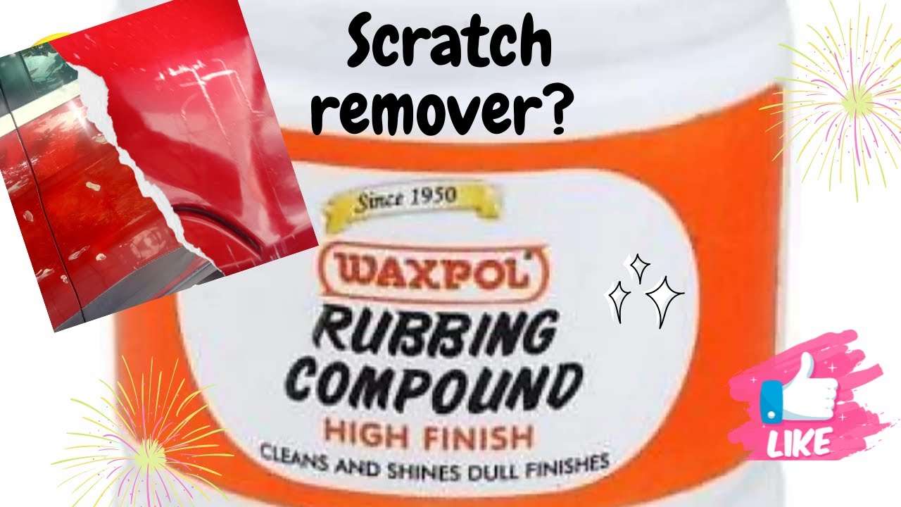 Waxpol Rubbbing compound unboxing & review|Does this really works to ...