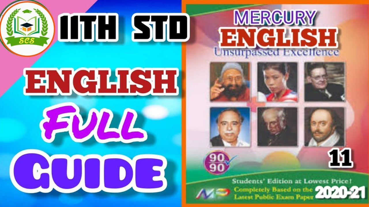 #11th_STD_English_Mercy_guide / 11th STD English Mercy guide EM 2020 ...