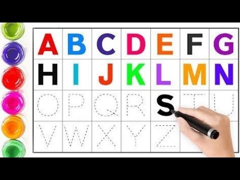 abc | abcd | Alphabet | colors | abc for kids | abcd sound |write and ...