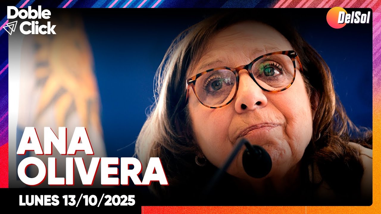 #DobleClick | ENTREVISTA A ANA OLIVERA | 13/10/2025 - YouTube