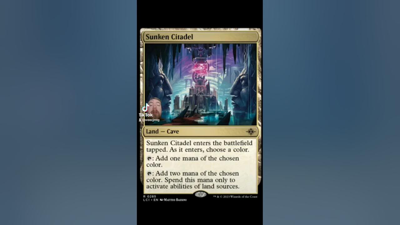 Sunken Citadel Mtg Ixalan Youtube