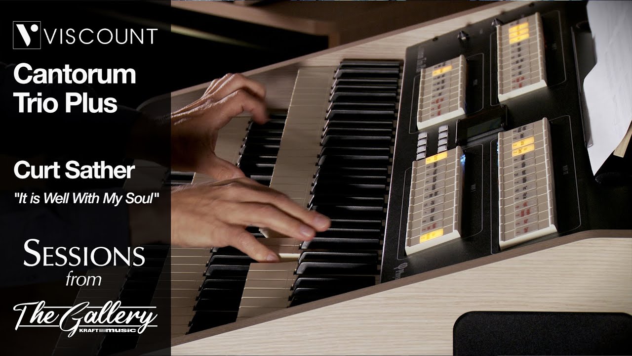 Curt Sather plays "It Is Well With My Soul" on the Viscount Cantorum ...