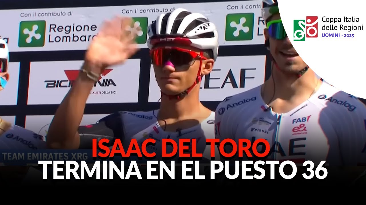 Adam Yates se lleva la Coppa Agostini Isaac del Toro es 36 - YouTube