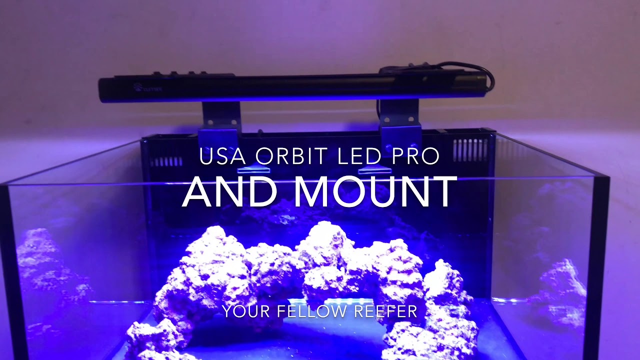 Current USA orbit led pro mount - YouTube