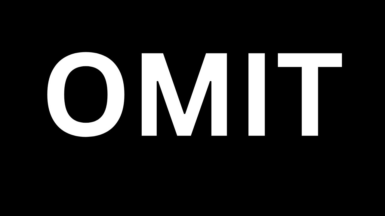 How to Pronounce "OMIT " in English language? [How to say OMIT?] - YouTube