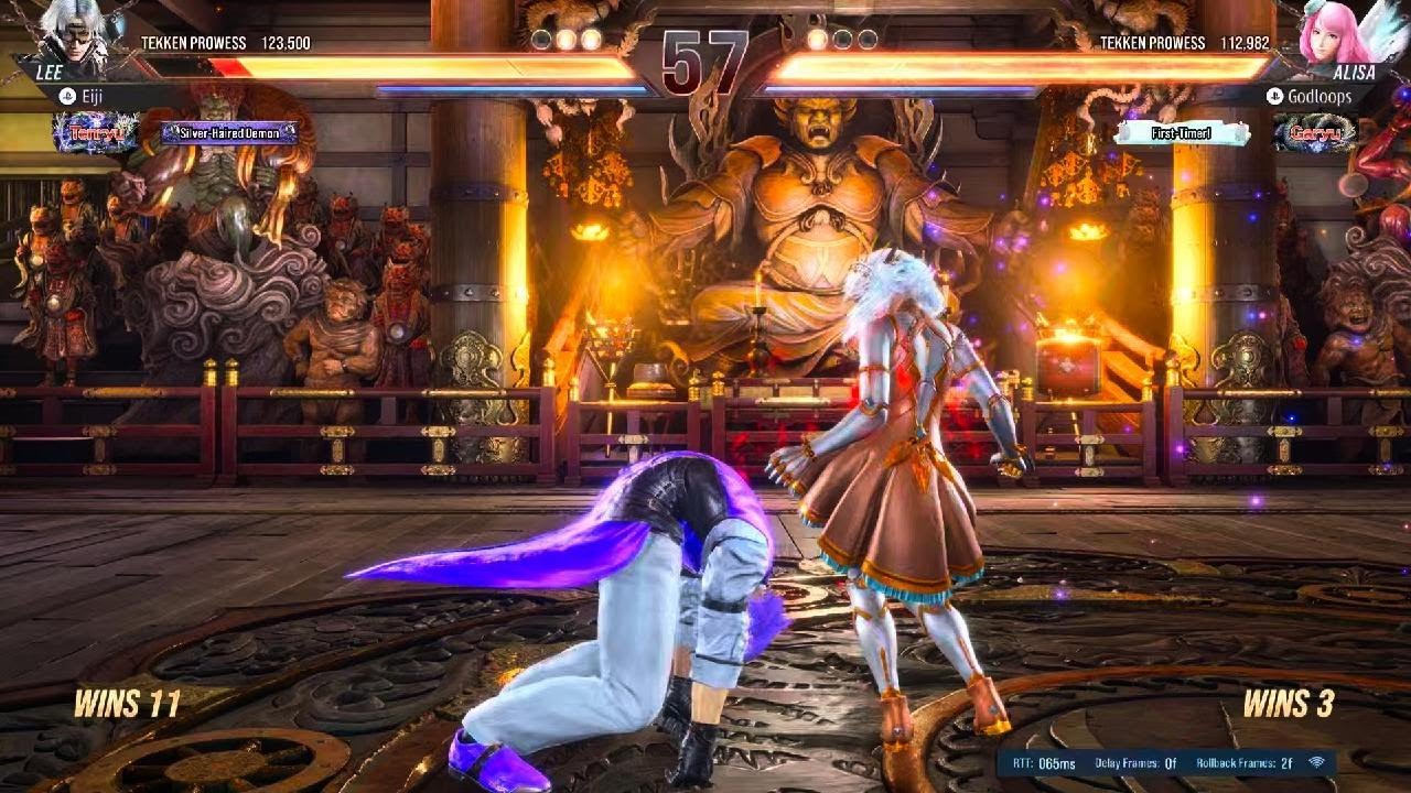 Random fun ranked Tekken 8 match vs Alisa - YouTube