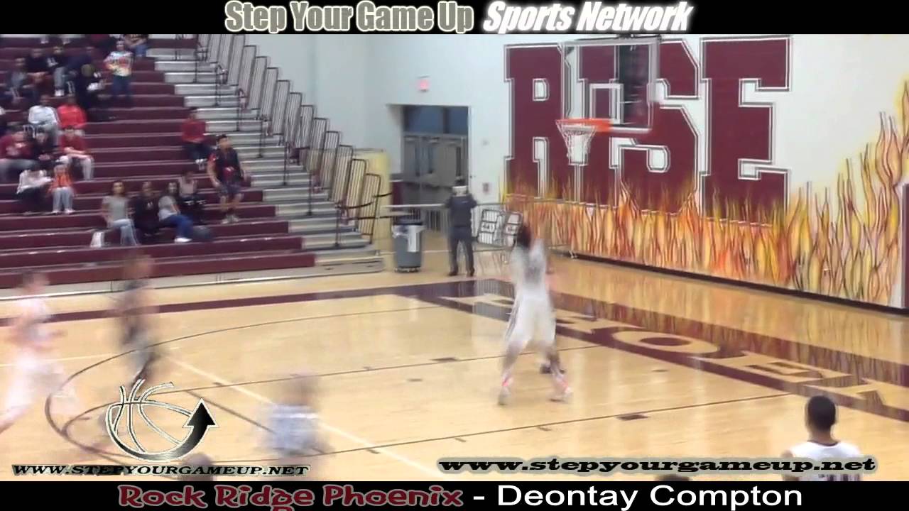 Rock Ridge's Deontay Compton's big-time 2-hand dunk on closing defender ...