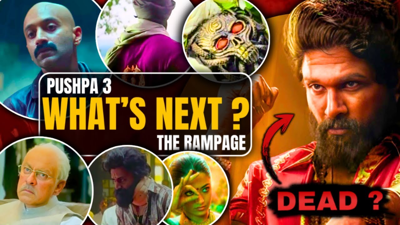 PUSHPA IS DEAD ? | Pushpa 2 Post Credit Scene & Ending Explained !🔥 ...