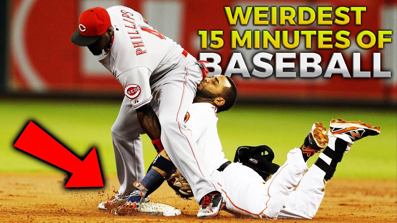 MLB weirdest 15 min of baseball (Pt.1) - YouTube