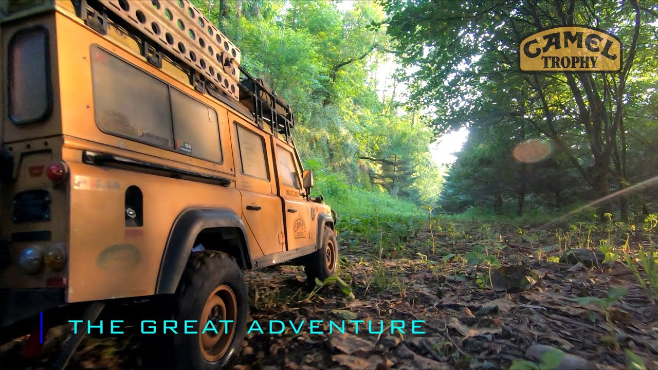 Boom Racing BRX02 | Crawler Scale RC Car Defender D110 Camel Trophy ...