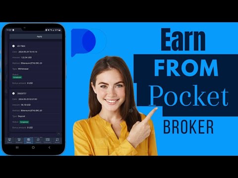 How To Earn Money From Pocket Broker | Earn From Pocket Broker - YouTube
