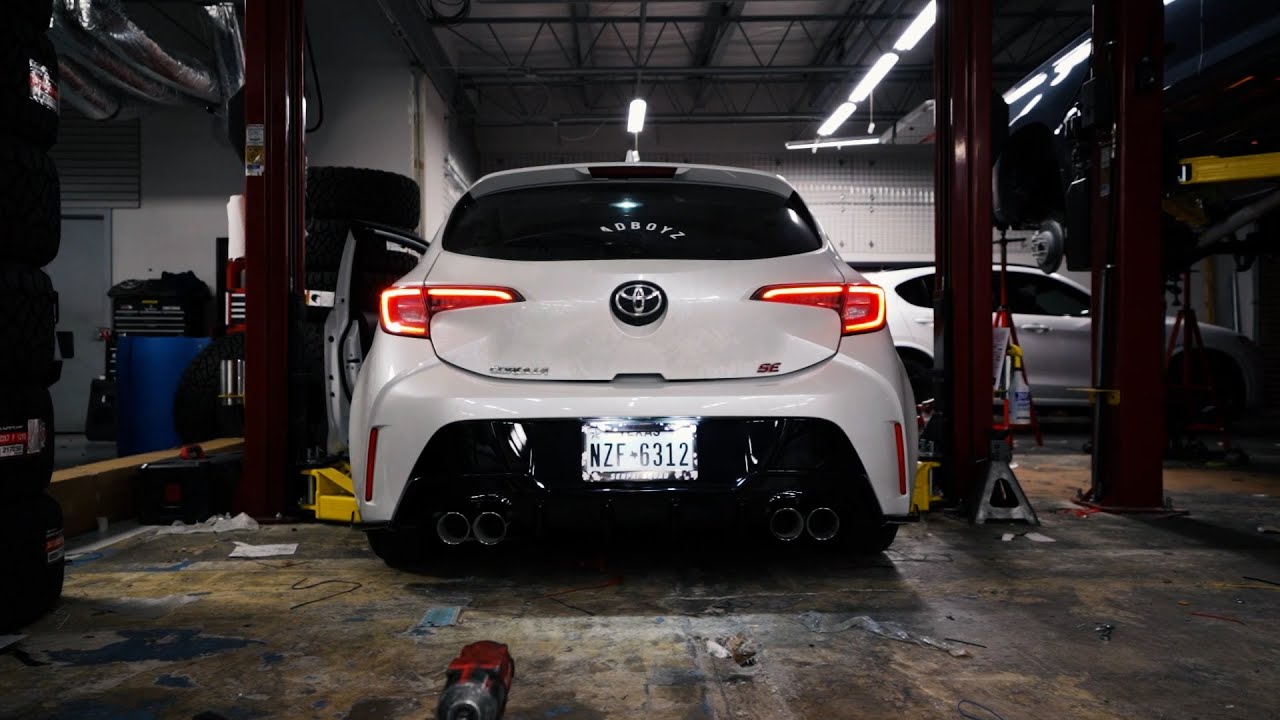 The Mods So Far | 21' Toyota Corolla Hatchback - YouTube