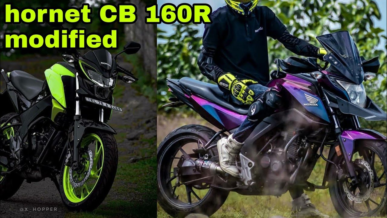Top Modified Hornet 160R |top 10 modified cb hornet - YouTube