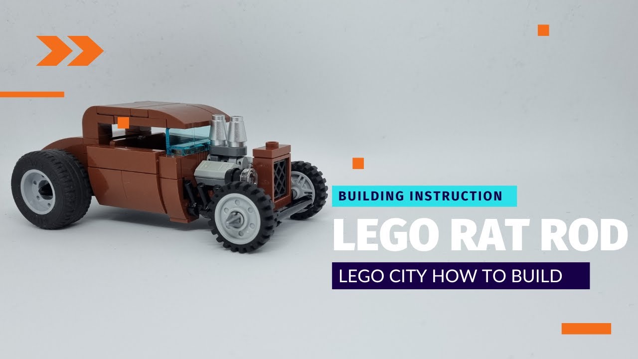 Будуємо Lego Rat Rod - Lego Rat Rod How To Build - YouTube