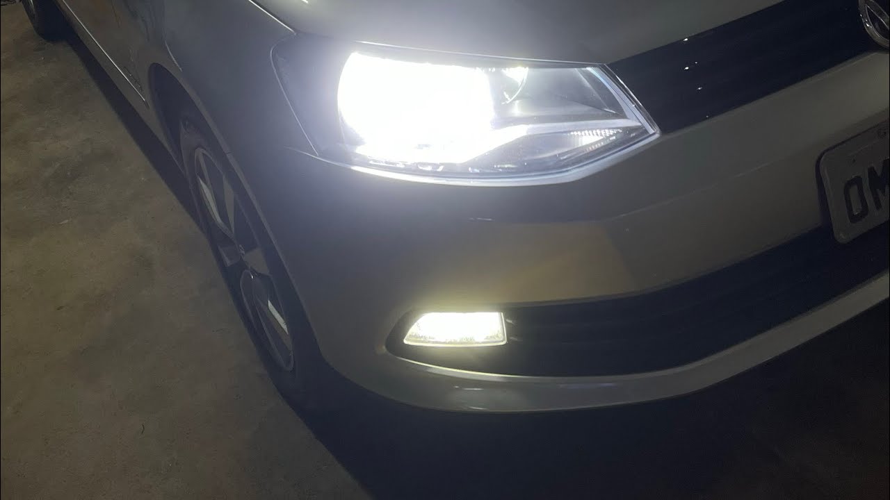 Gol G6 foco duplo com Led Max RayX 150w 15.000lm NA CHUVA By: @2y_leds ...