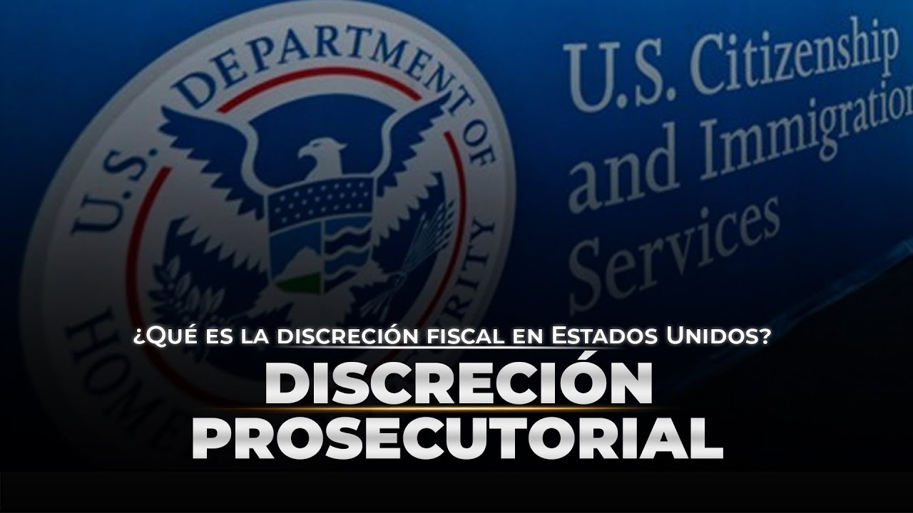 ¿Qué Significa a Discreción Prosecutorial? - YouTube