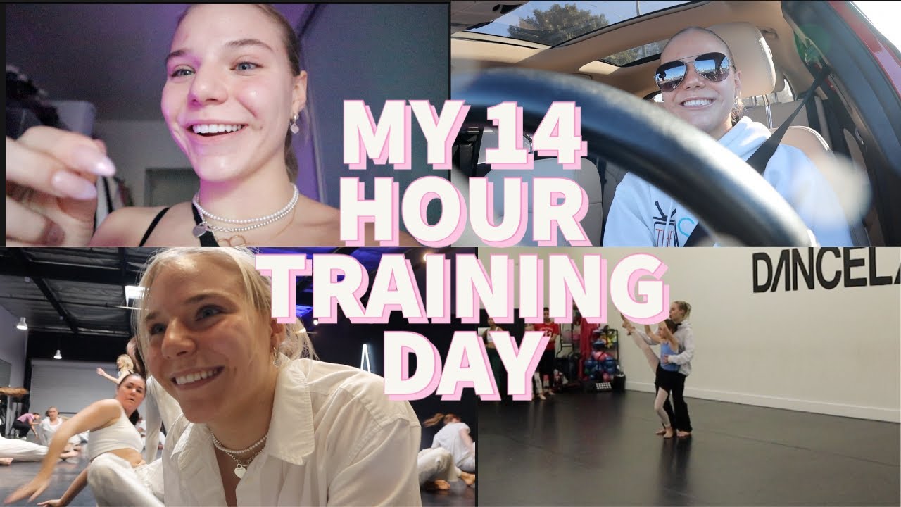 My 14 Hour Daily Routine as a Professional Dancer! - YouTube