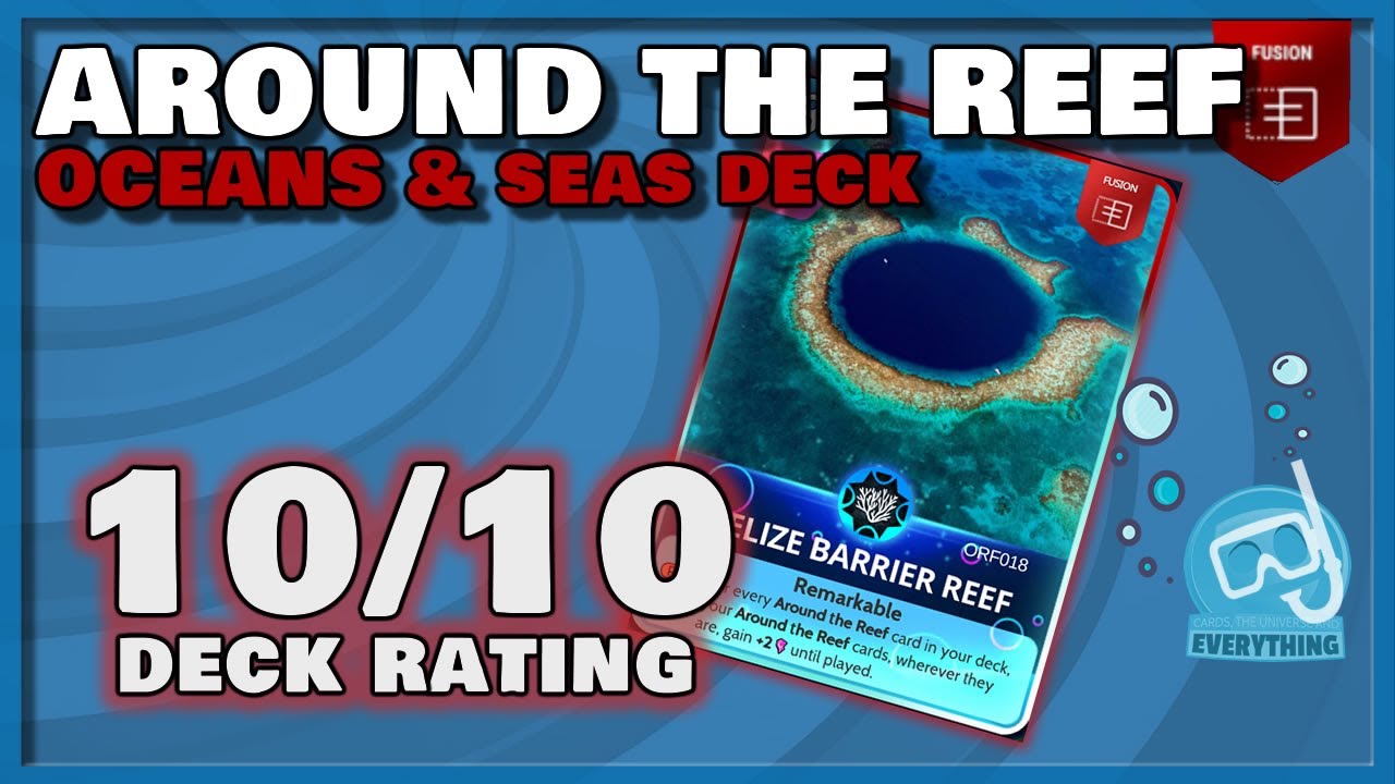 Around The Reef Fusion Deck Test - Cards Universe & Everything - YouTube