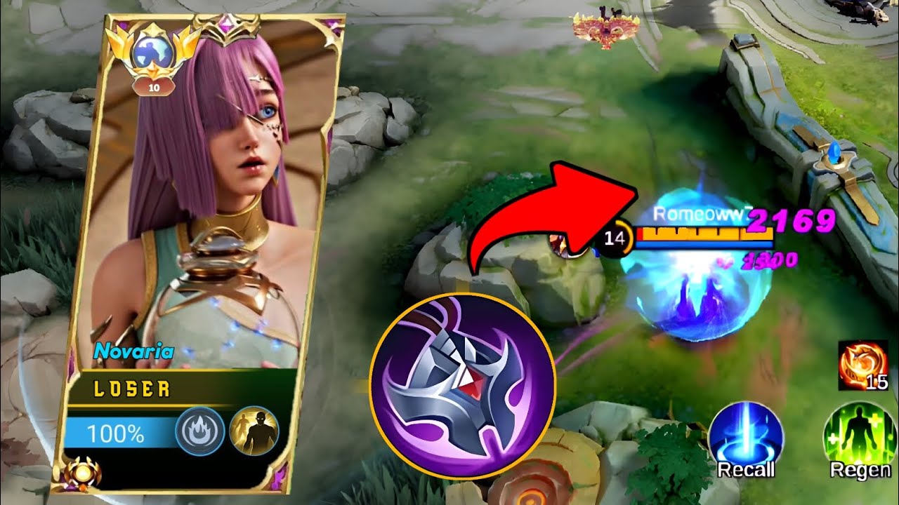 ITEM COUNTER SUPPORT + HIGH DEMAGE || TOP GLOBAL NOVARIA GAMEPLAY ...