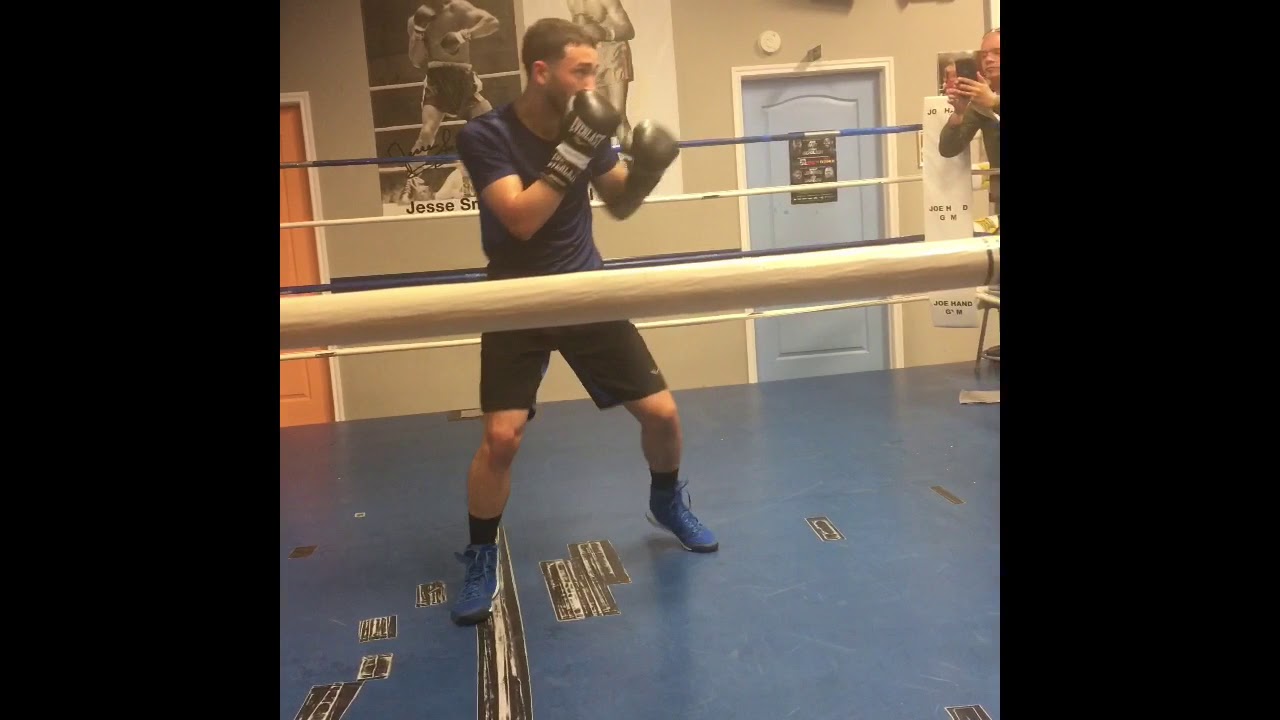 Joseph “Blessed Hands” Adorno Full Media Workout at Joe Hand Boxing Gym ...