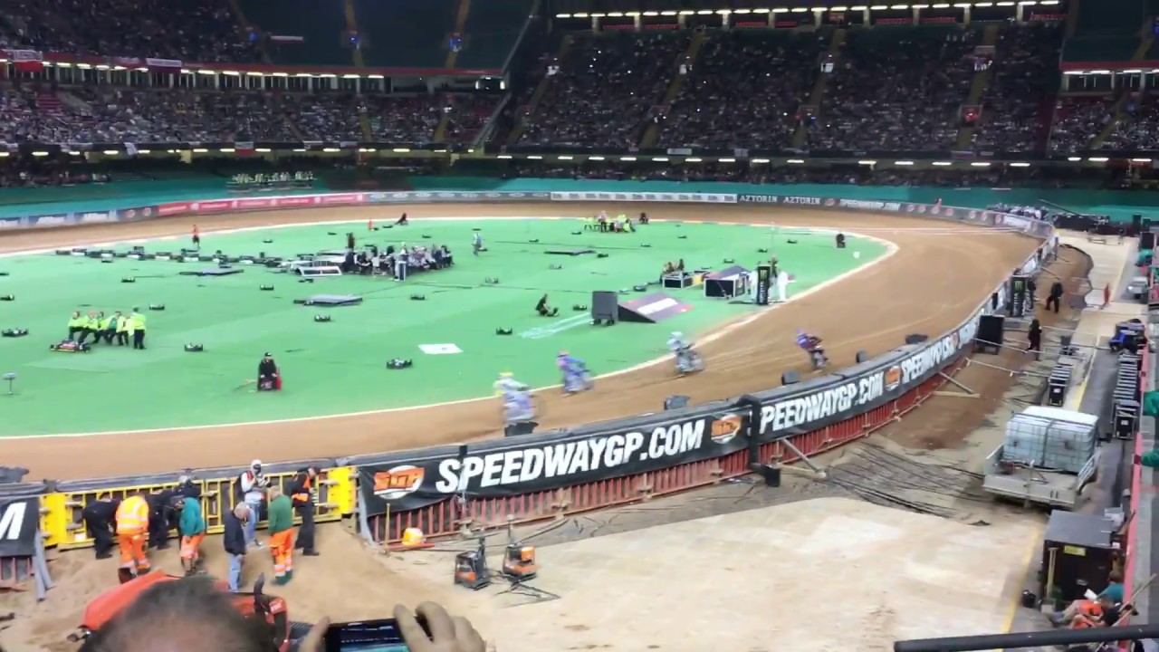 Speedway GP Cardiff - final heat 2017 - YouTube
