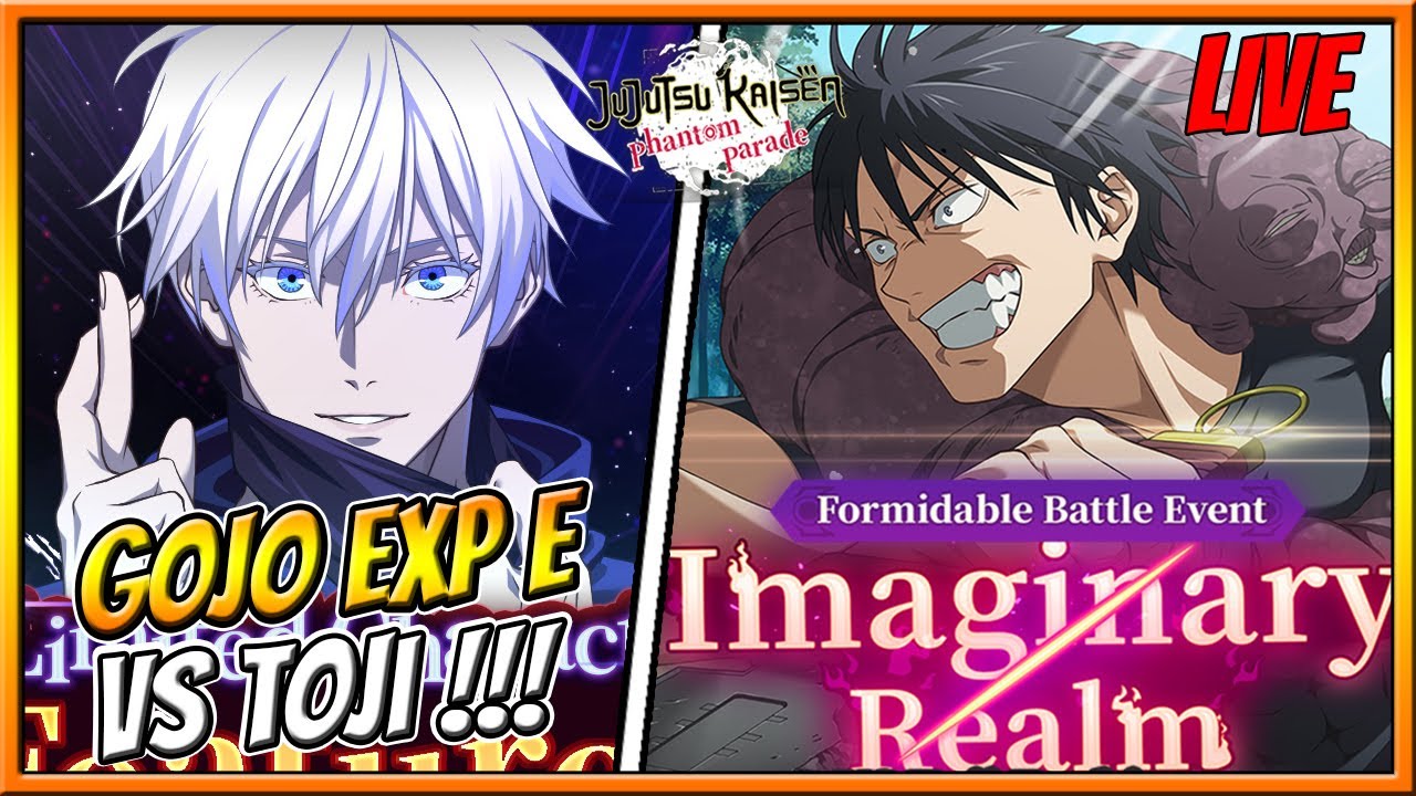 GOJO EXPANSÃO ESTÁ DE VOLTA !!! BORA FAZER O NOVO VS TOJI - JUJUTSU ...