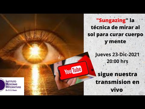 ‘Sungazing’ o la técnica de mirar al sol para curar cuerpo y mente ...