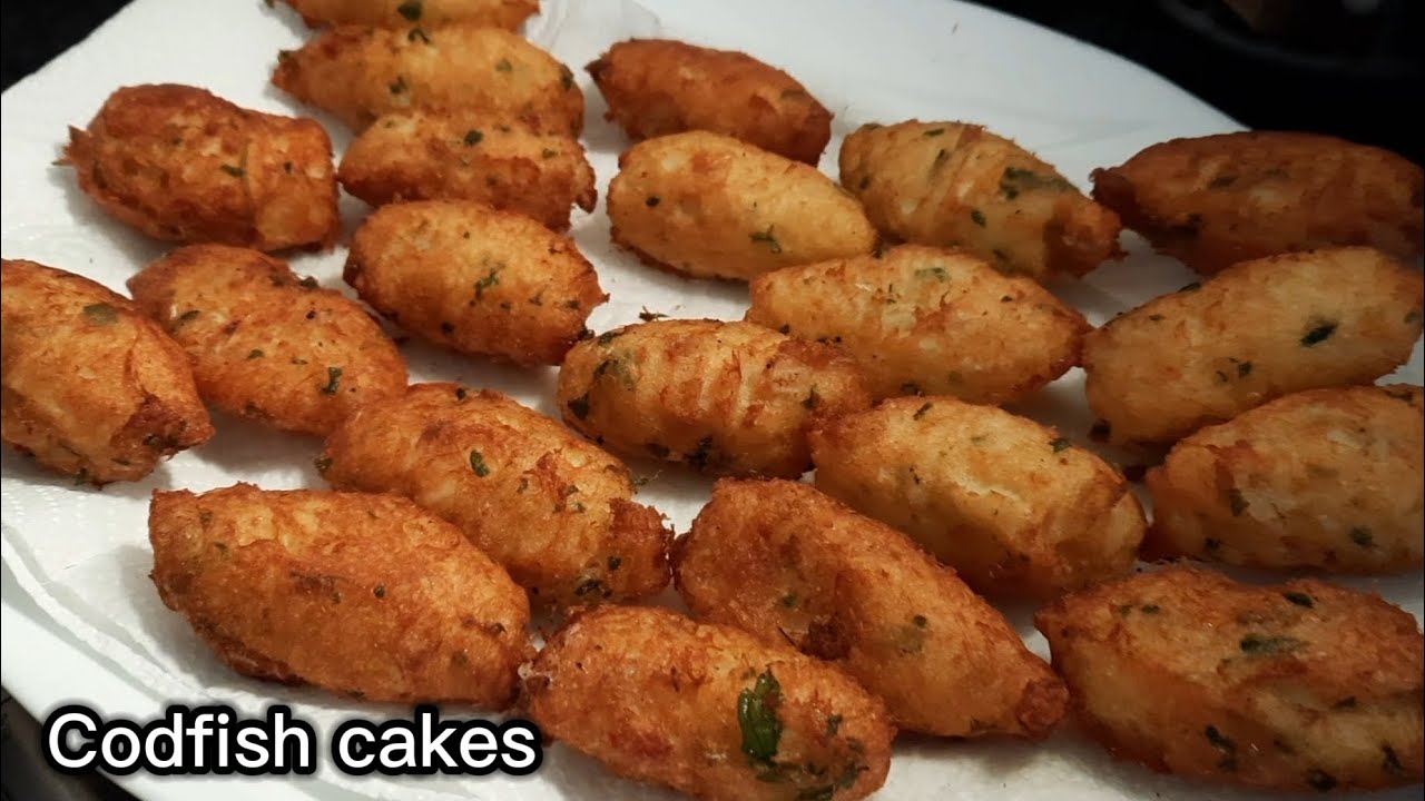 CODFISH CAKES - PORTUGUESE "PASTÉIS DE BACALHAU" - YouTube