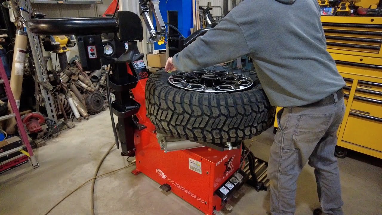 Tire Changer & Balancer First Use - YouTube