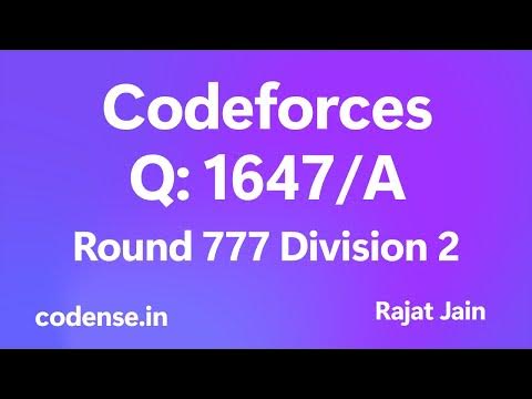 Codeforces Round 777 Division 2 | A : Madoka And Math Dad Solution | Complete Explanation + Code ...
