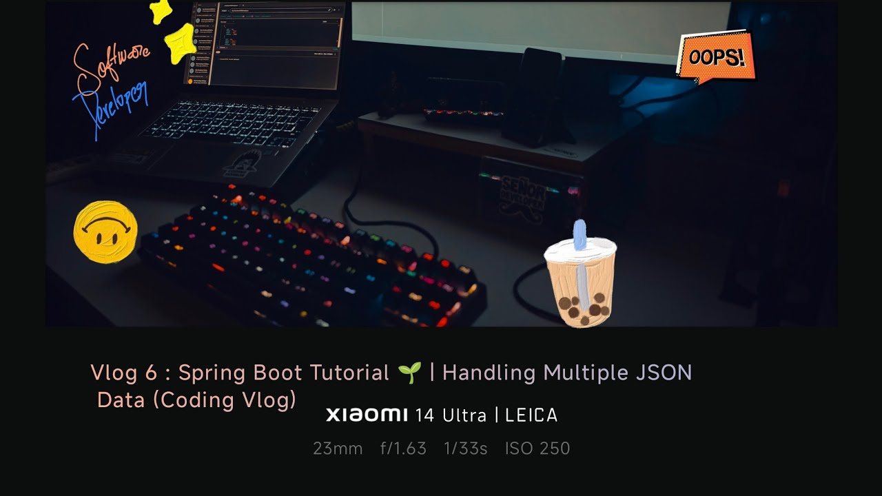 Vlog 6 : Spring Boot Tutorial 🌱 | Handling Multiple JSON Data (Coding ...