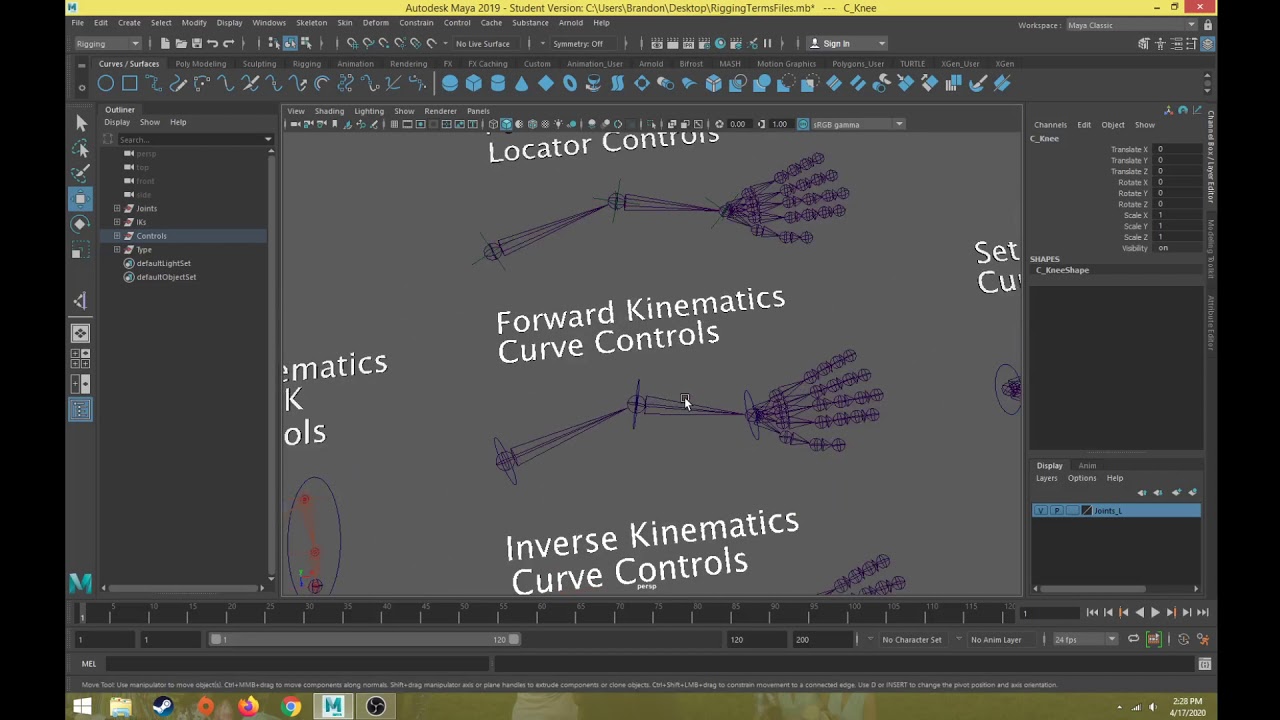 Character Rigging Part 21 Controls Overview - YouTube