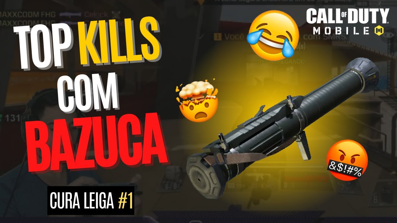 Call of Duty Mobile - TOP KILLS INSANAS COM BAZUCA (SMRS rocket ...