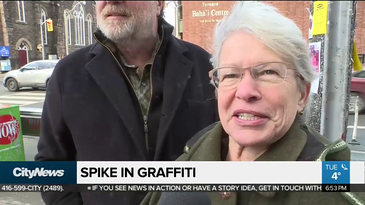 Major surge in graffiti in Toronto - YouTube