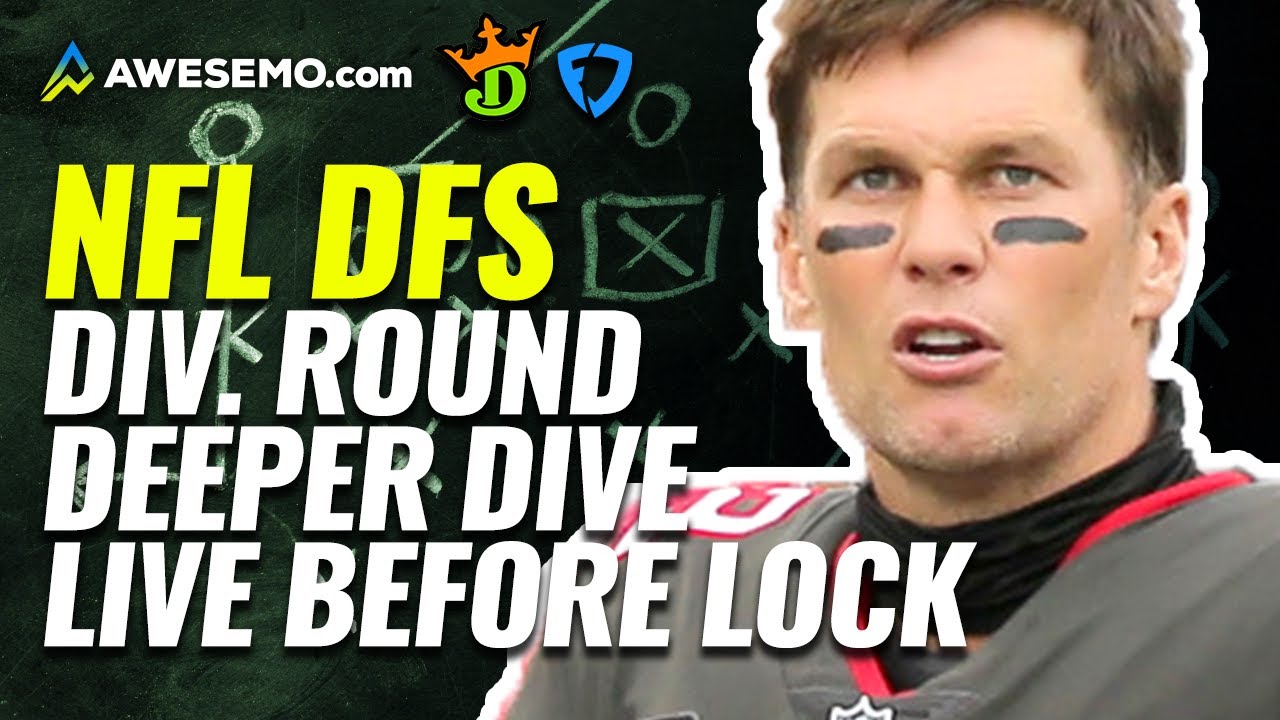 Nfl Dfs Picks Deeper Dive Live Before Lock Div Rd Daily Fantasy