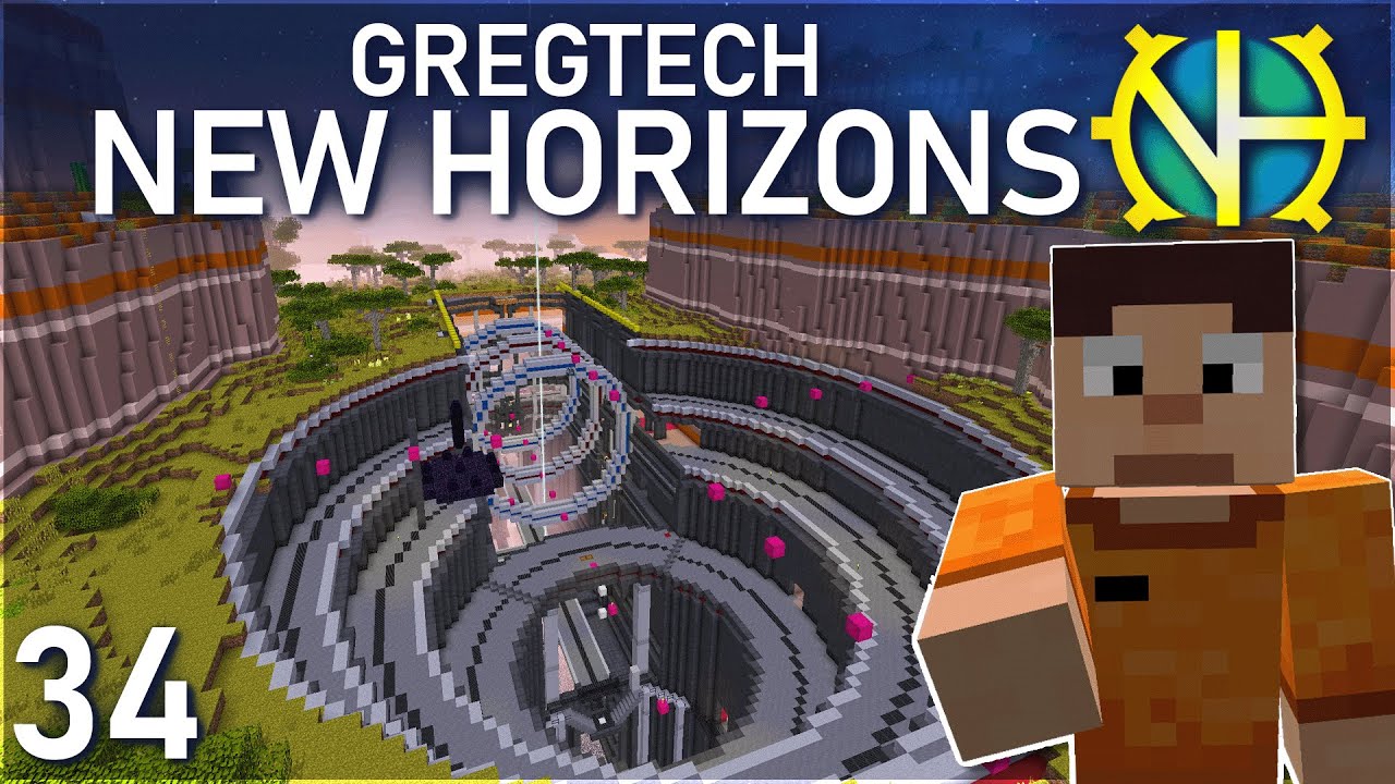 Gregtech New Horizons S2 34: Lapotronic Power Plans - YouTube