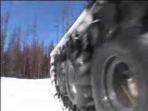 ARGO 8x8 in Snow - YouTube