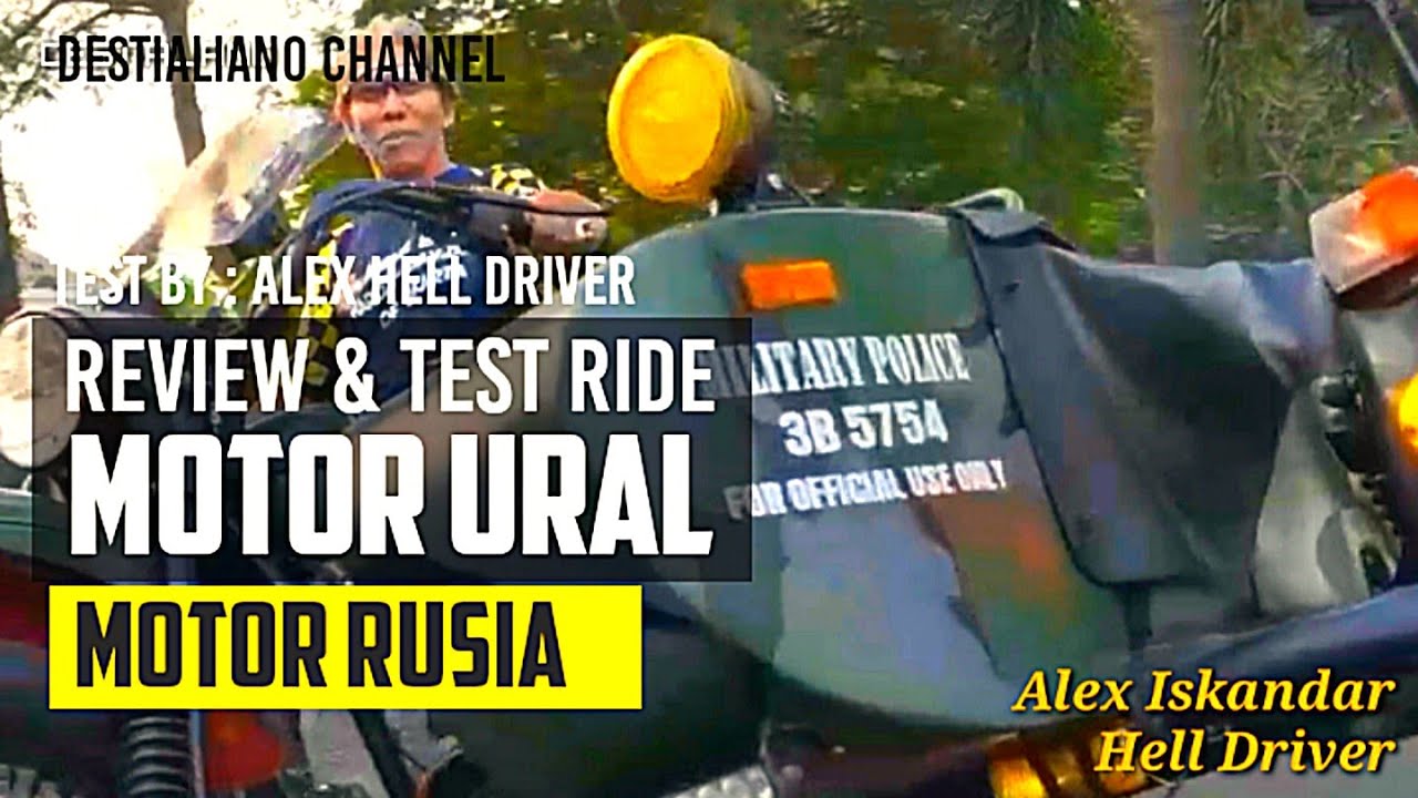 MOTOR URAL | URAL MOTORCYCLE | ALEX ISKANDAR | Motor Antik - YouTube