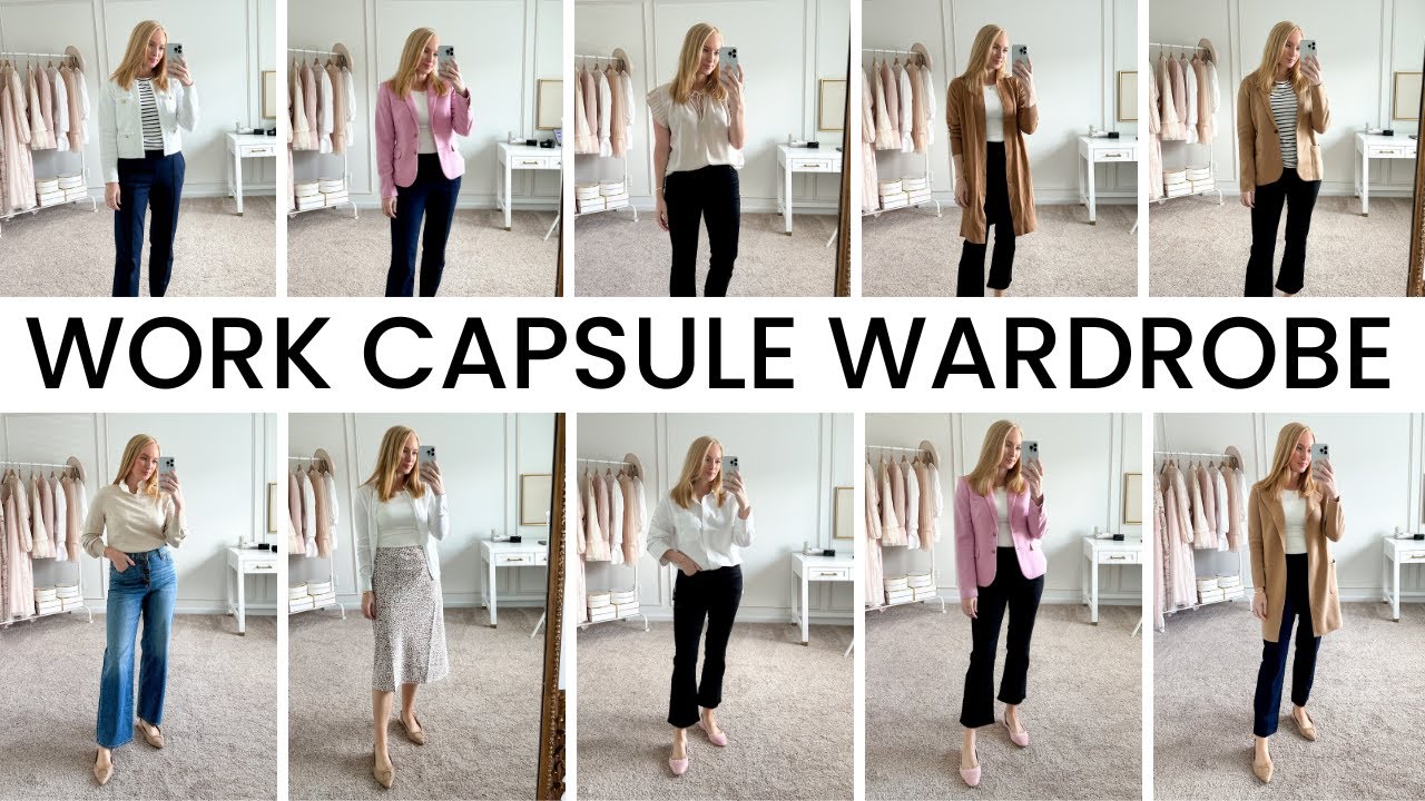 Affordable Work Capsule Wardrobe for Teachers! SUMMER TO FALL ...