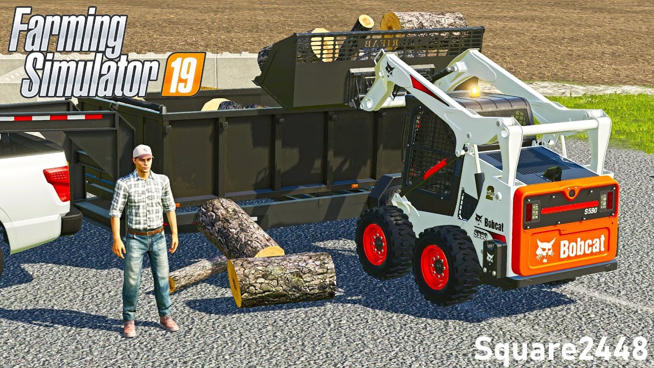 DELIVERING FIREWOOD + SELLING SNOW PLOWS? | LANDSCAPE SUPPLY | ROLEPLAY ...