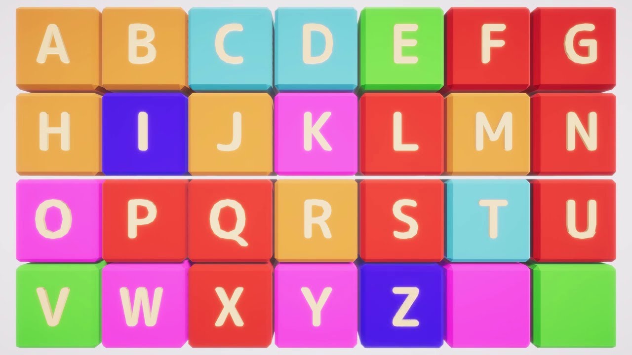 Learn the ABCs with Colorful Letter Blocks - YouTube