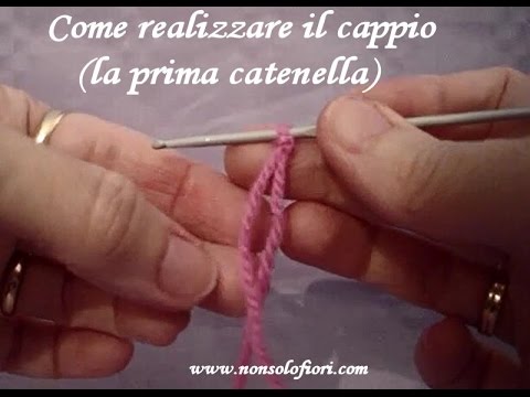 Corso base uncinetto Il cappio Lezione 1 - YouTube