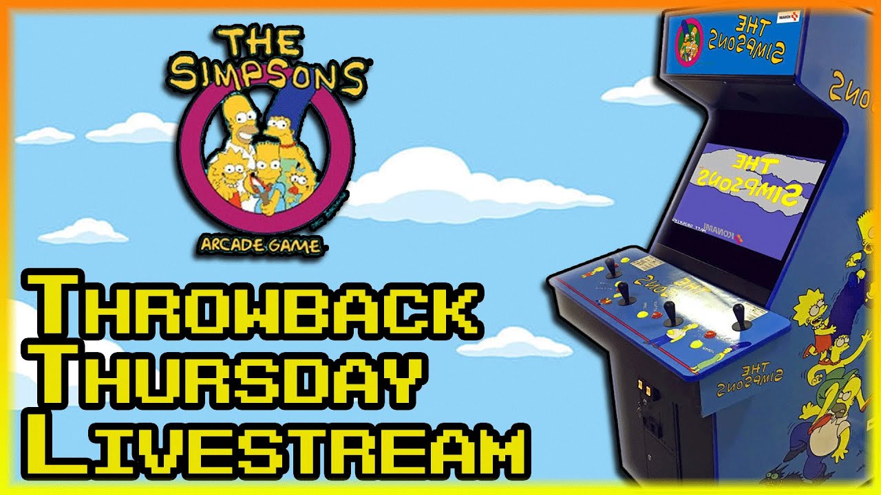 Throwback Thursday The Simpsons Arcade - YouTube