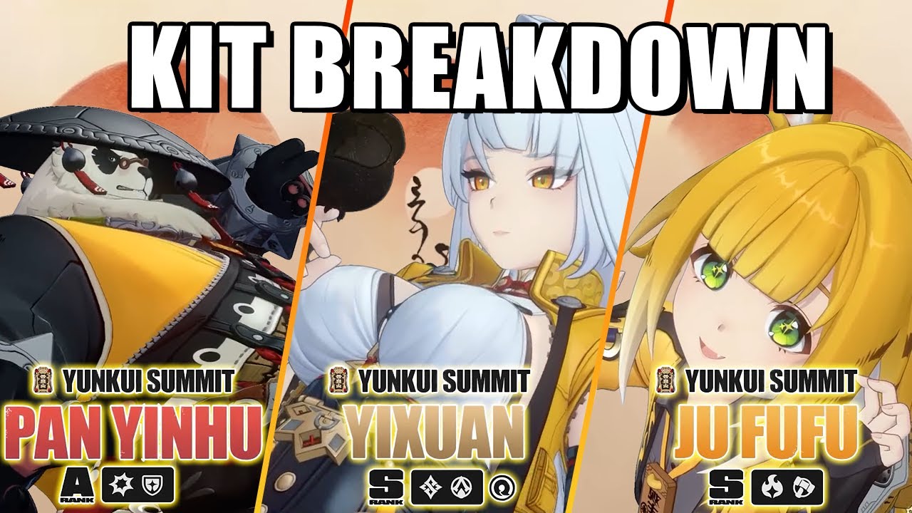 Yi Xuan And Ju Fufu are Unique and Pan Is A Panda | Zenless Zone Zero ...