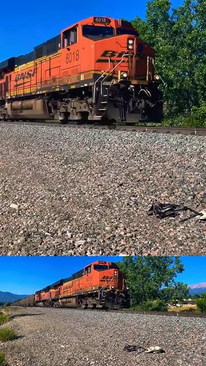 BNSF ES44AC leaders with ACE on coal drag tub #shorts - YouTube